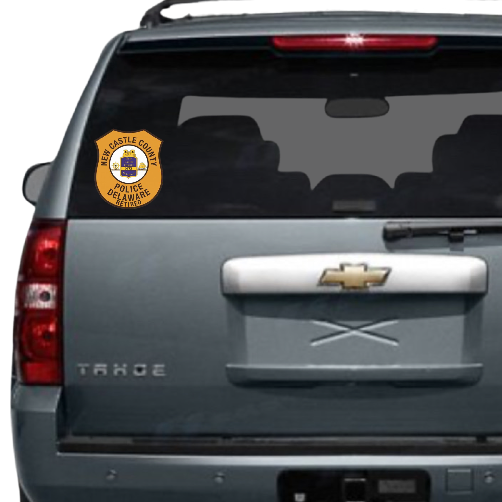 Cops Retired NCCPD CAR Decal-FREE SHIPPING | SJB Island Designs, LLC